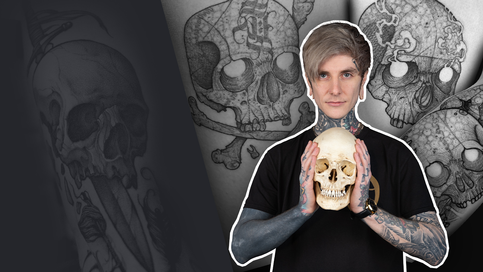 Cómo Tatuar Calaveras Blackwork con Simon Mora - Killer Ink Tattoo