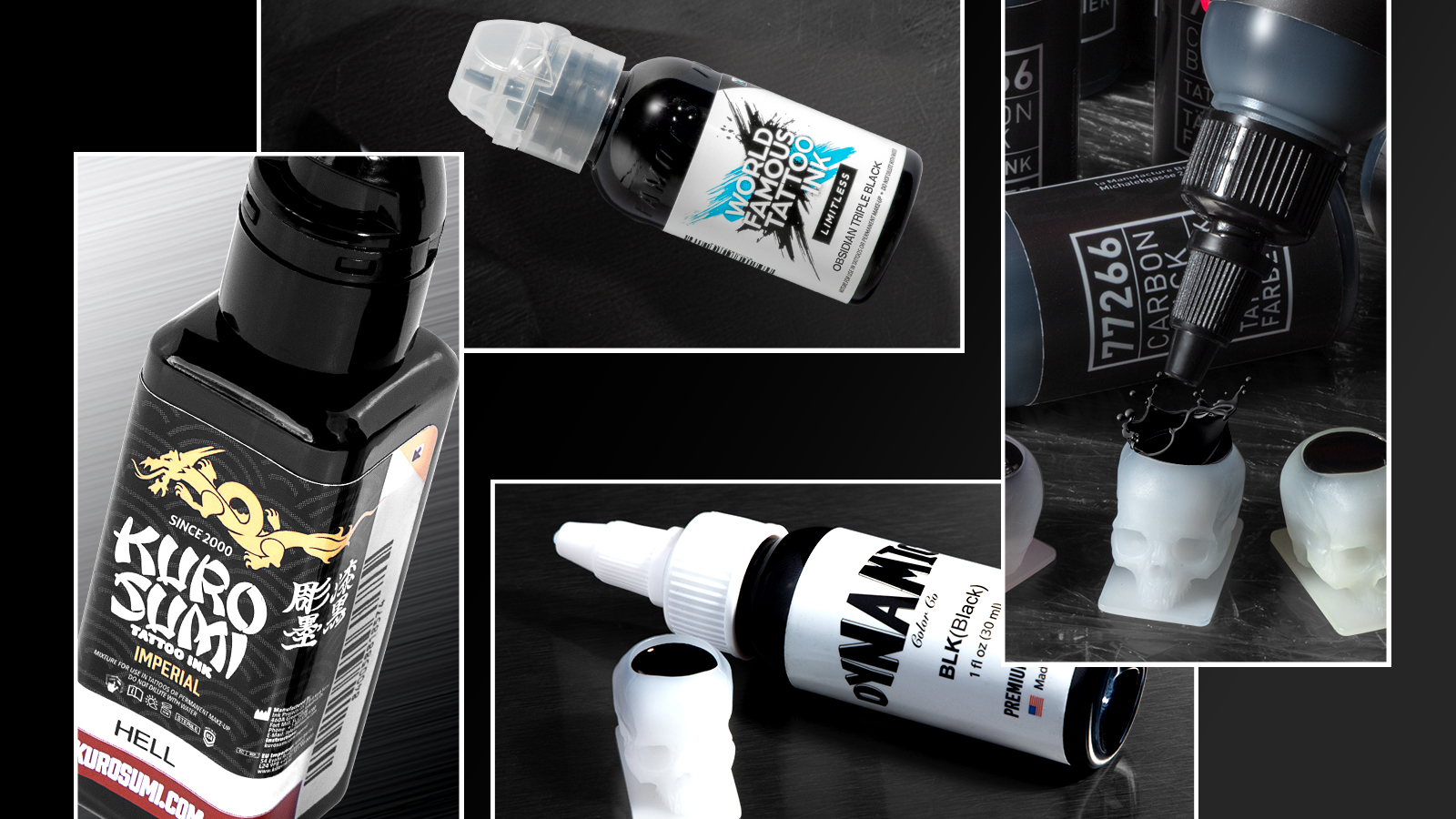 Mejores Tintas Negras para Tatuar 2025 - Killer Ink Tattoo