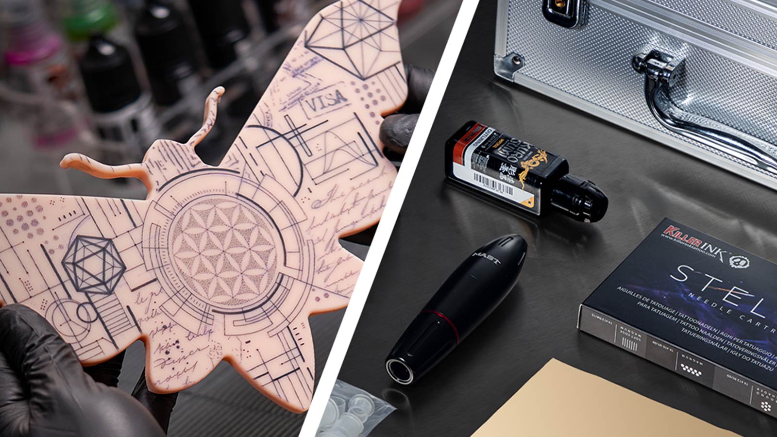 Los mejores kits de tatuaje para principiantes 2024 - Killer Ink Tattoo