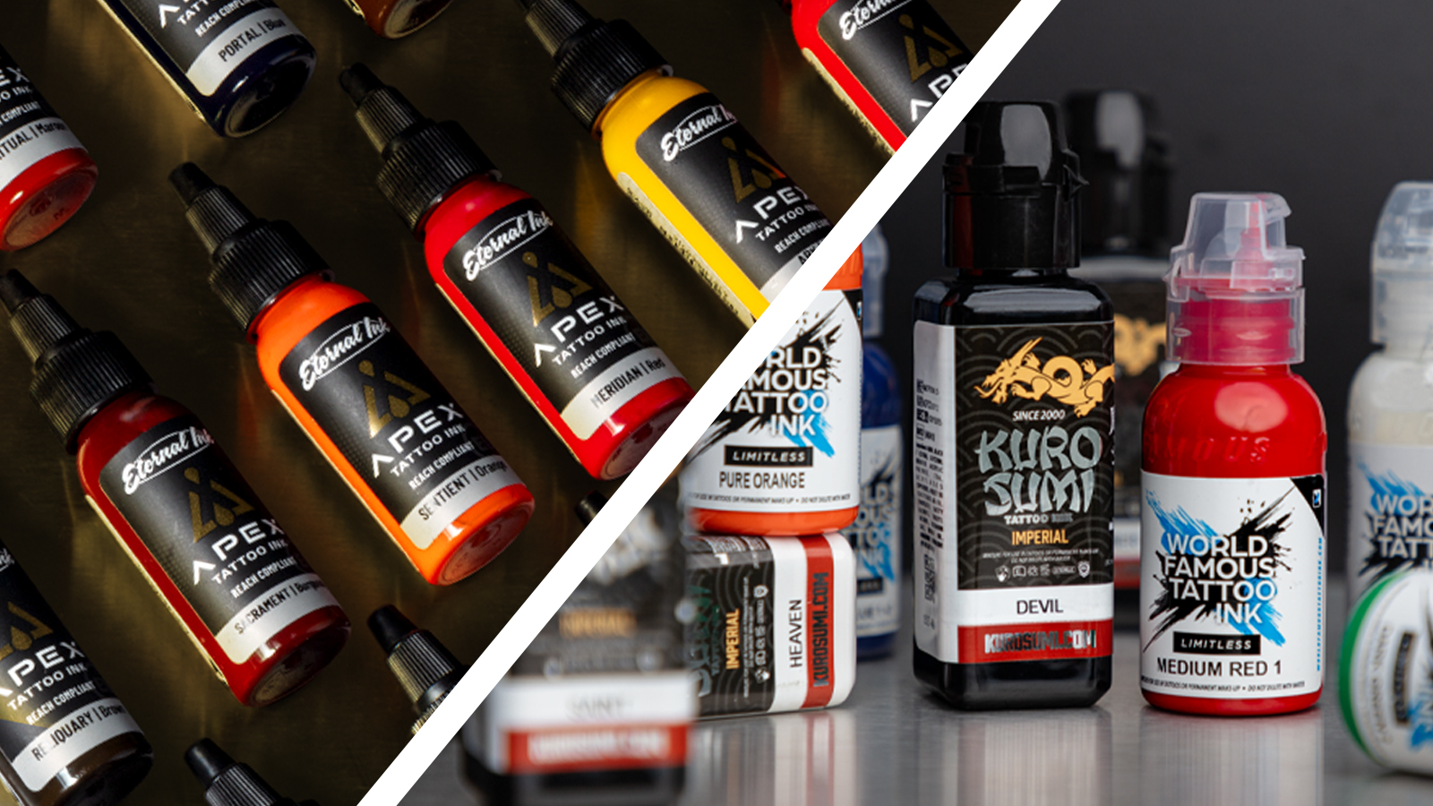 Las Mejores Tintas para Tatuajes 2025 - Máquinas de Tatuaje